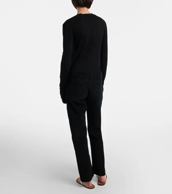 THE ROW Fima Cropped Straight Jeans