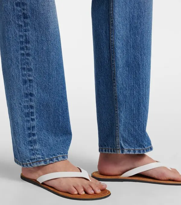 THE ROW Fima Straight Jeans