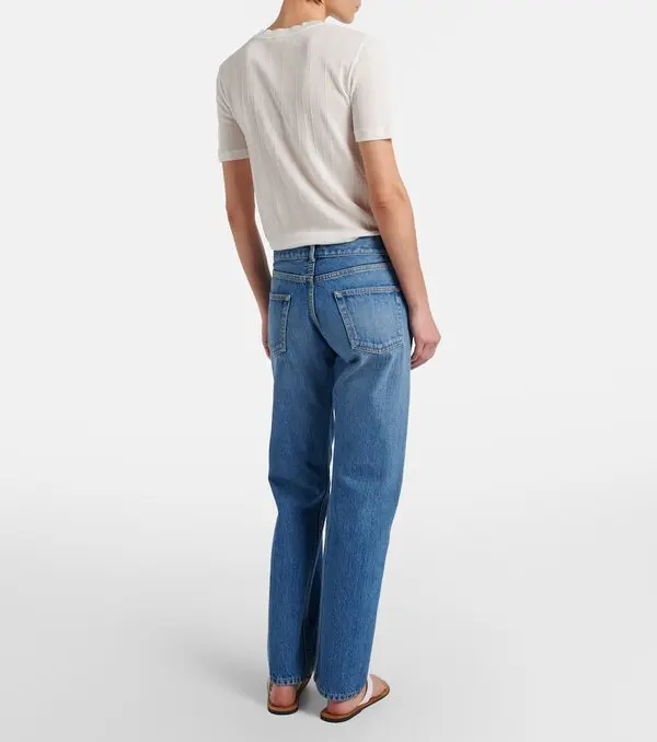 THE ROW Fima Straight Jeans