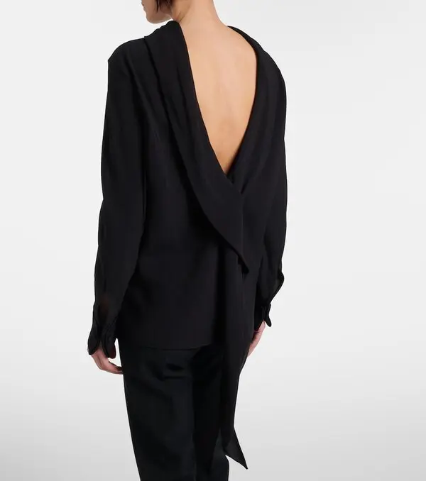THE ROW Evo Draped Top