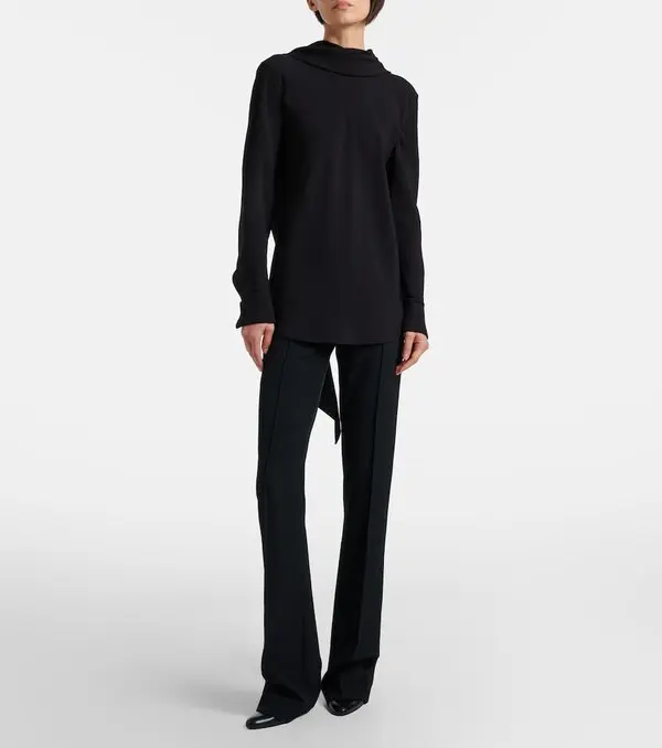 THE ROW Evo Draped Top