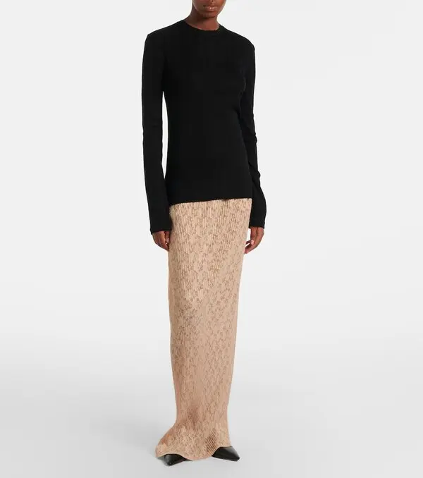 THE ROW Bandi Skirt - Beige