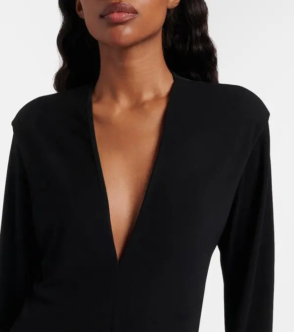 THE ROW Cassin Draped Maxi Dress