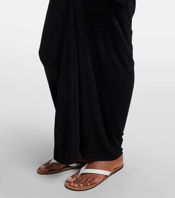 THE ROW Cassin Draped Maxi Dress