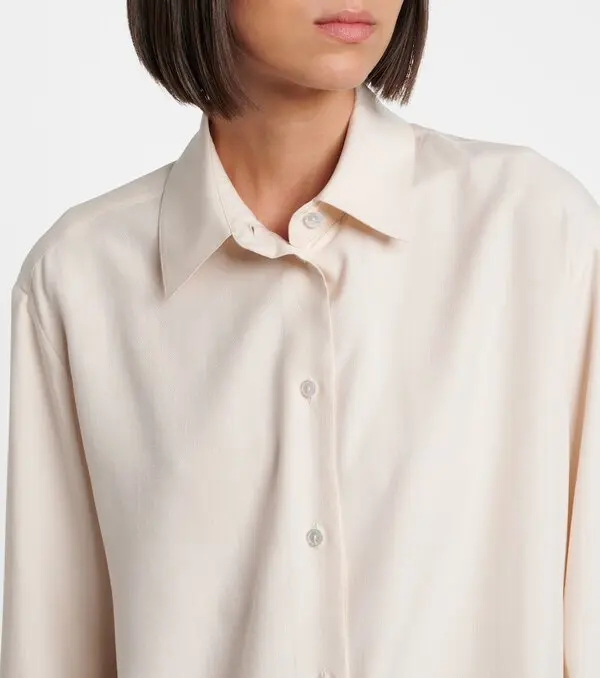 THE ROW Sisilia Silk Shirt