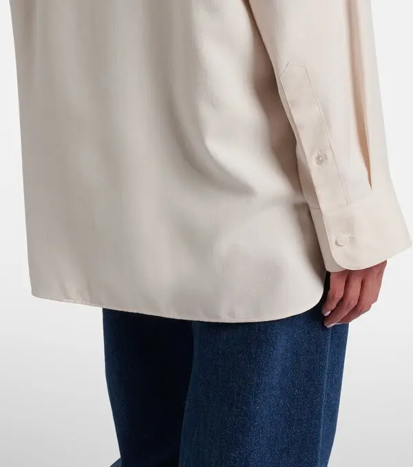 THE ROW Sisilia Silk Shirt