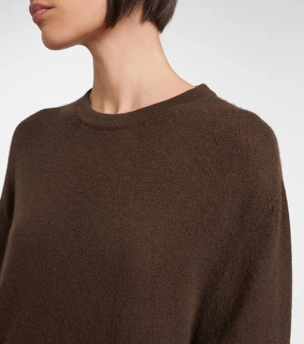 THE ROW Odelle Cashmere Sweater - Brown
