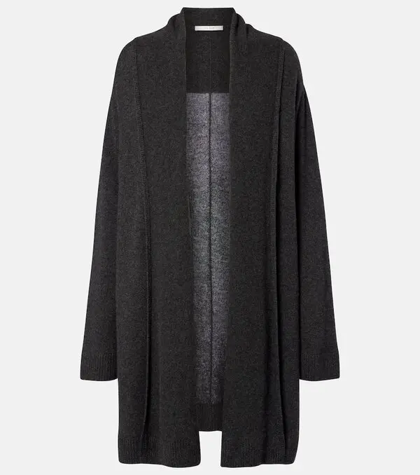 THE ROW Ovaan Cashmere Cardigan - Grey