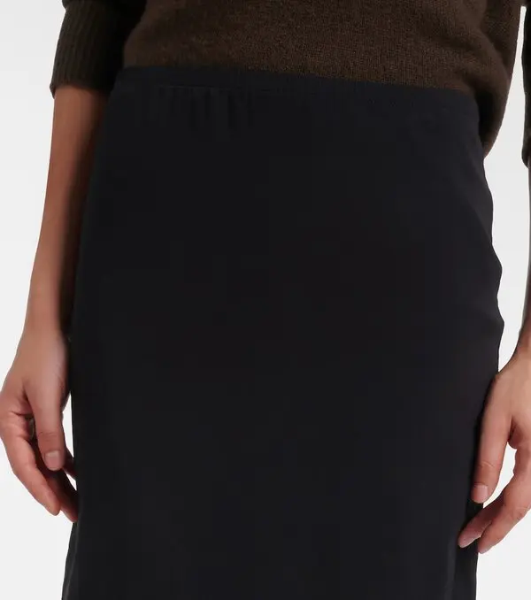 THE ROW Ivera Silk-blend Chiffon Slip Skirt