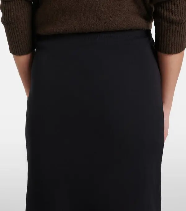 THE ROW Ivera Silk-blend Chiffon Slip Skirt