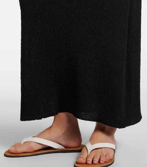 THE ROW Oboe Silk Maxi Skirt