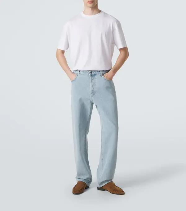 THE ROW Soft Two Suede Loafers