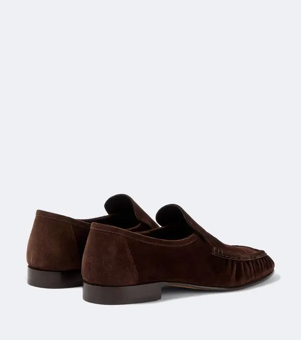 THE ROW Soft Two Suede Loafers