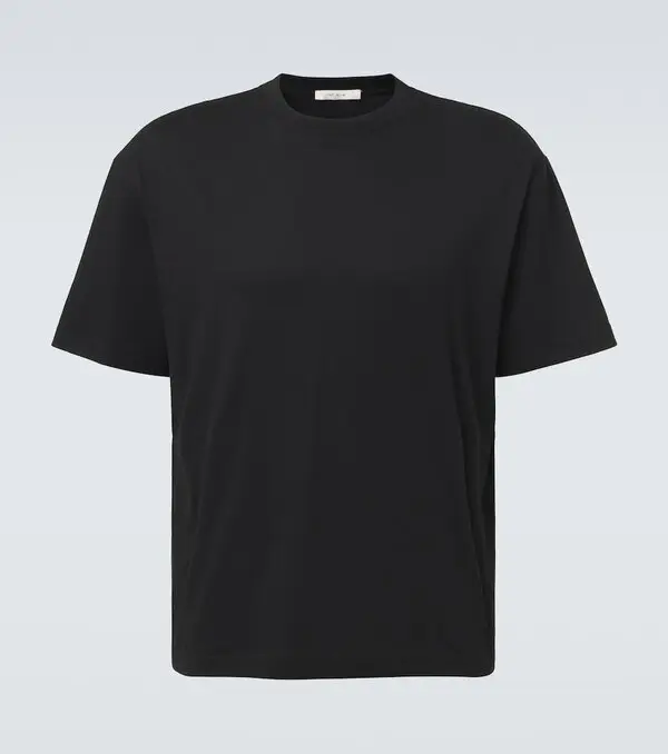 THE ROW Madoc Cotton Jersey T-shirt - Black