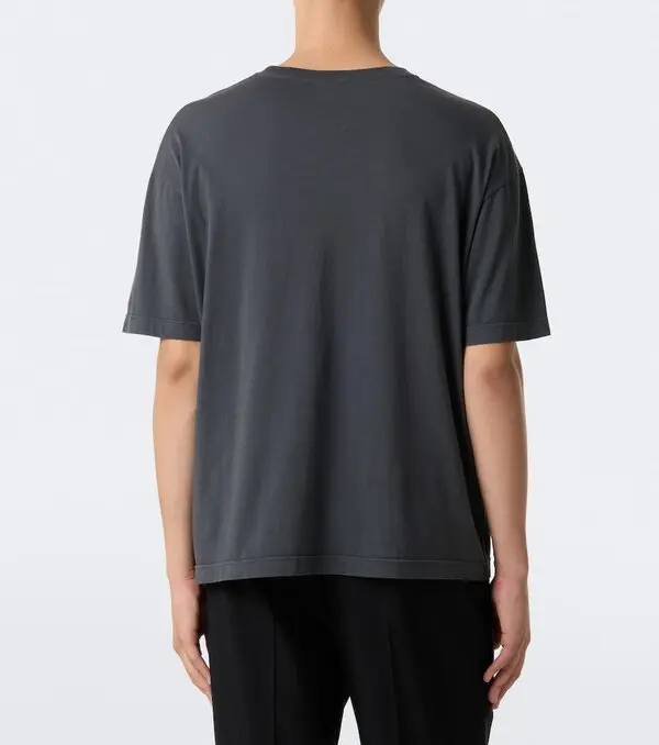 THE ROW Madoc Cotton Jersey T-shirt - Grey