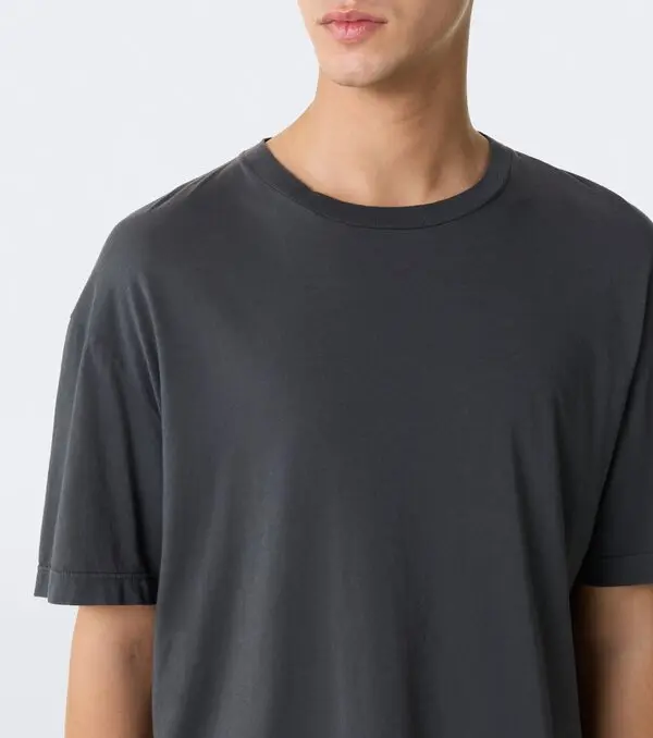 THE ROW Madoc Cotton Jersey T-shirt - Grey