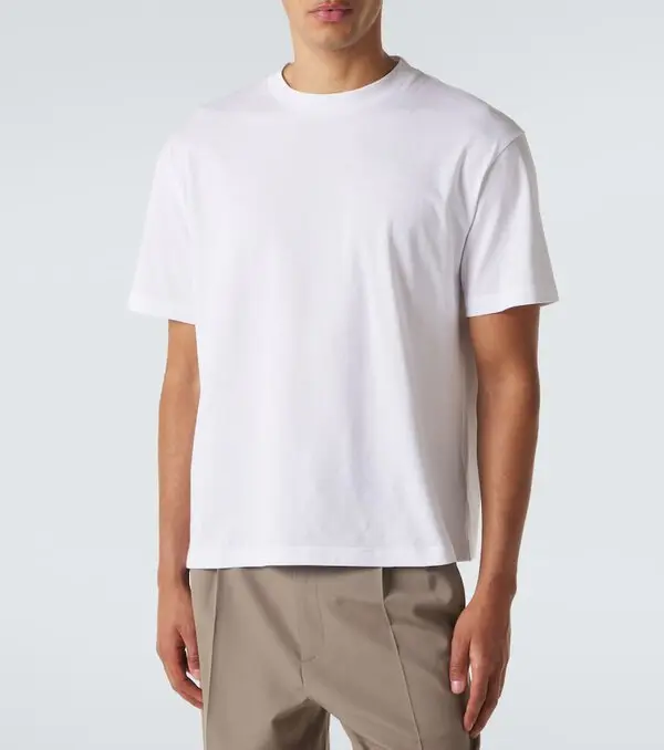THE ROW Madoc Cotton Jersey T-shirt - White