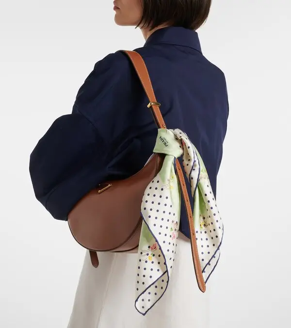 Prada Printed Silk Twill Scarf