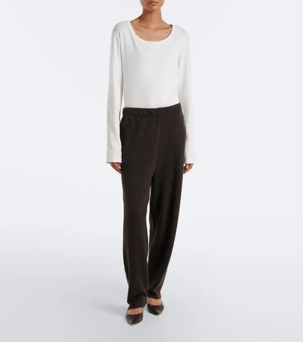 THE ROW Liisa Three Leather Pumps