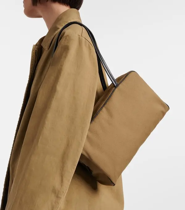 THE ROW Astra Canvas Bowling Bag