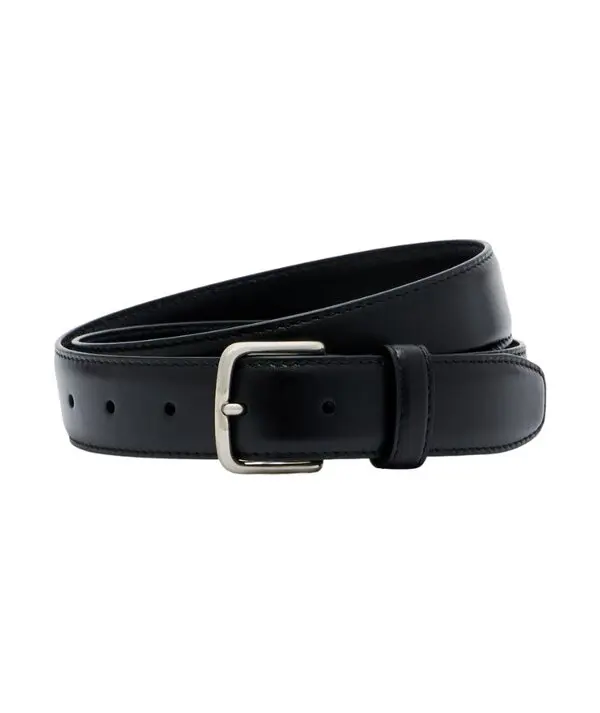 THE ROW Classic Leather Belt - Black