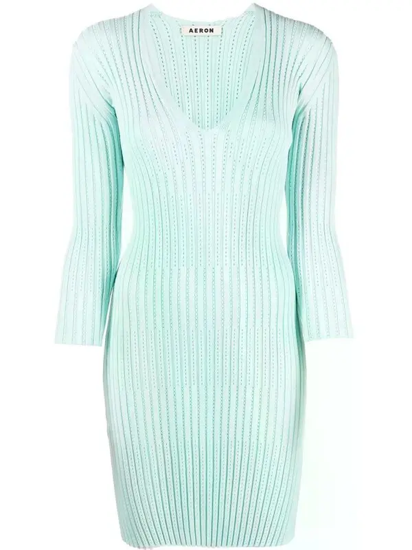 AERON Knitted Long-sleeve Dress