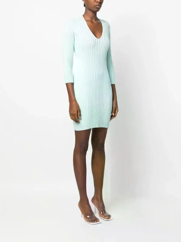 AERON Knitted Long-sleeve Dress