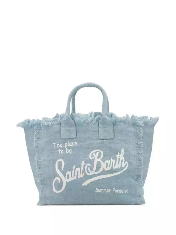 MC2 SAINT BARTH Vanity Tote Bag - Blue