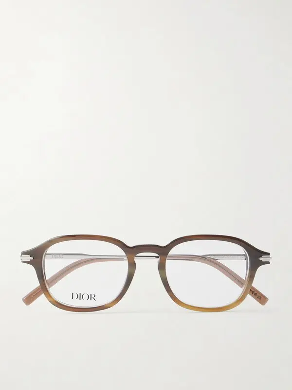 Dior Round-frame Sunglasses - Brown