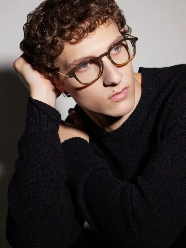 Dior Geometric Acetate Full Rim Eyeglasses