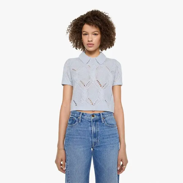 Sablyn Cadence Shrunken Polo