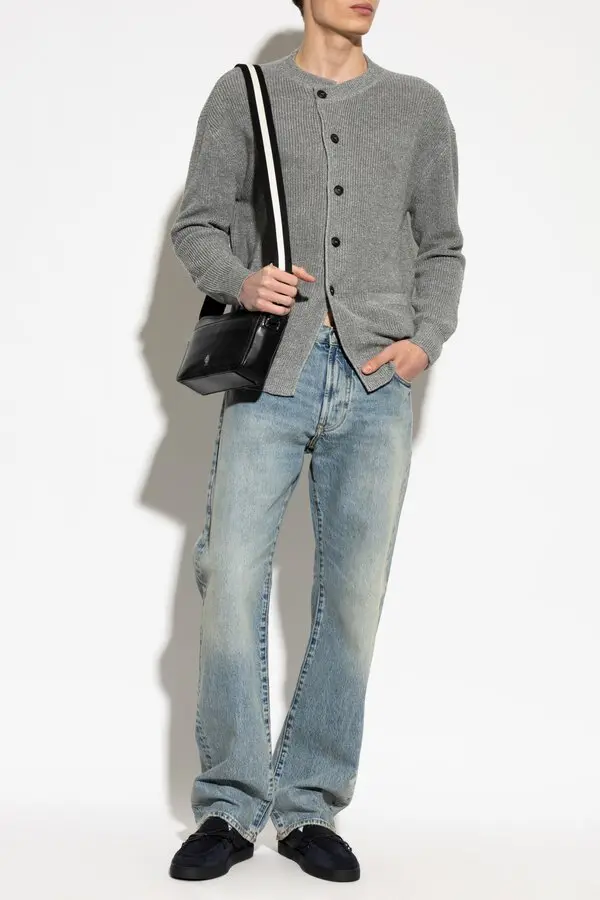 Giorgio Armani Melange Knit Cardigan