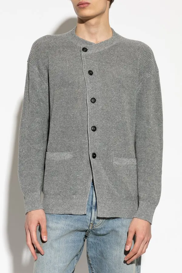 Giorgio Armani Melange Knit Cardigan