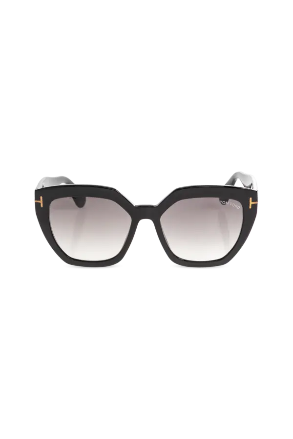 TOM FORD Oversized Geometric Sunglasses - Black