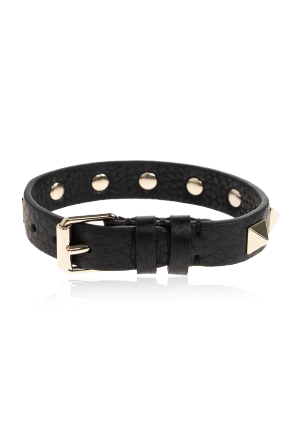 Valentino Garavani Studded Leather Bracelet