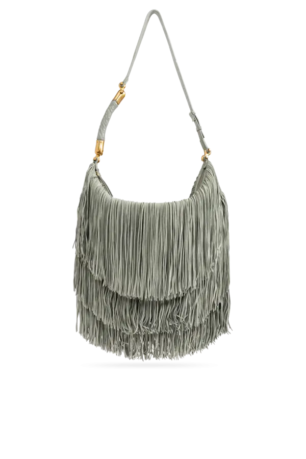 Balmain Bène Hobo Large Bag - Green