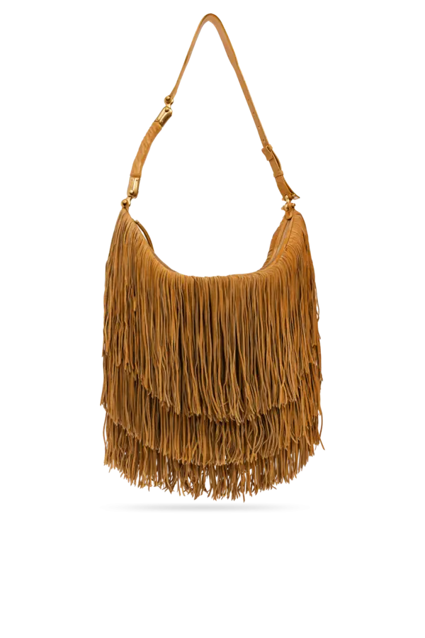 Balmain Bène Hobo Large Bag - Brown