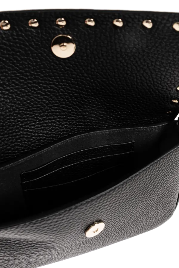 Valentino Garavani Rockstud Top Handle Bag - Black