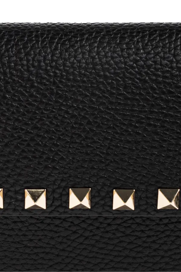 Valentino Garavani Rockstud Top Handle Bag - Black