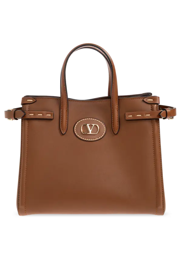 Valentino Garavani Smooth Calf Leather Structured Bag