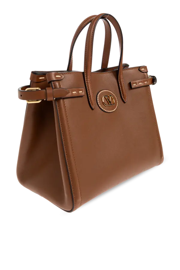 Valentino Garavani Smooth Calf Leather Structured Bag