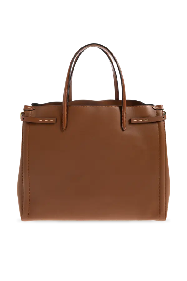 Valentino Garavani Smooth Calf Leather Shopper Bag