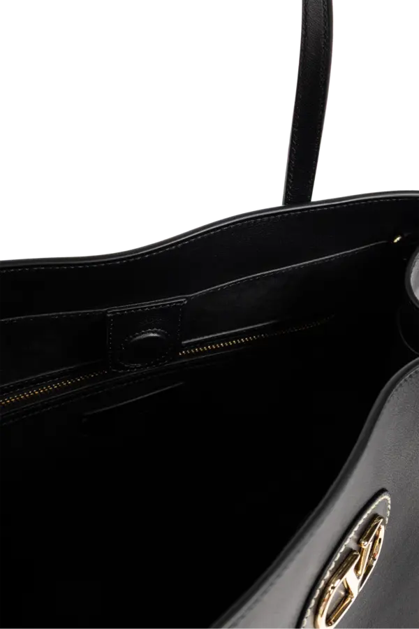 Valentino Garavani Calfskin Leather Shopper Bag