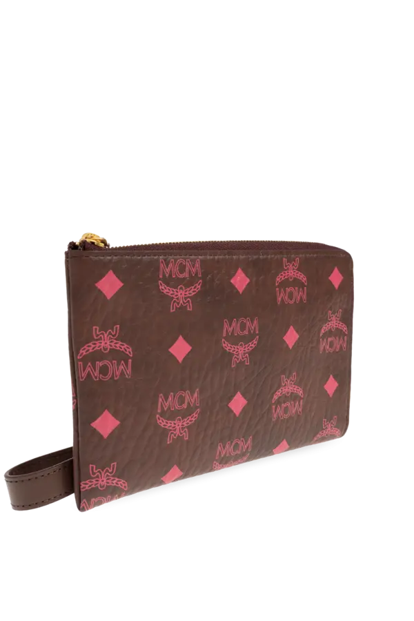Mcm Monogram Pouch