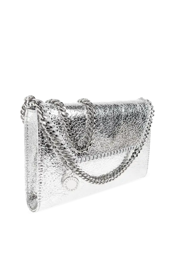 Stella McCartney Falabella Chain Wallet - Silver