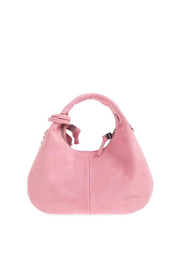 GANNI Eco Leather Hobo Bag
