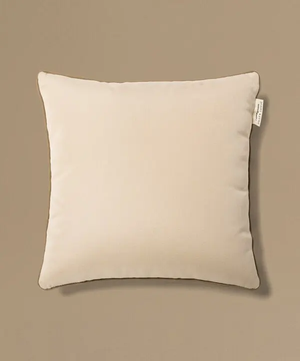 BUSINESS & PLEASURE The Euro Throw Pillow Pillow - Tan