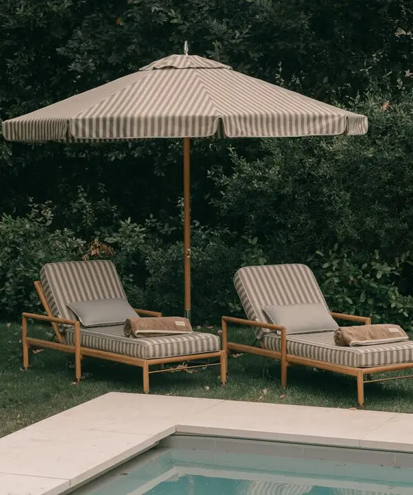 BUSINESS & PLEASURE The Wes Sun Lounger - Stripe