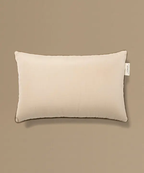 BUSINESS & PLEASURE The Rectangle Throw Pillow Pillow - Tan