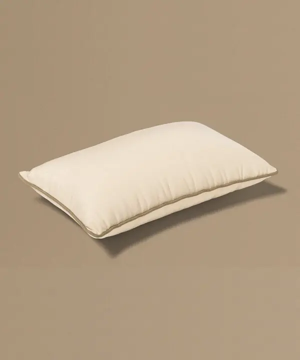 BUSINESS & PLEASURE The Rectangle Throw Pillow Pillow - Tan